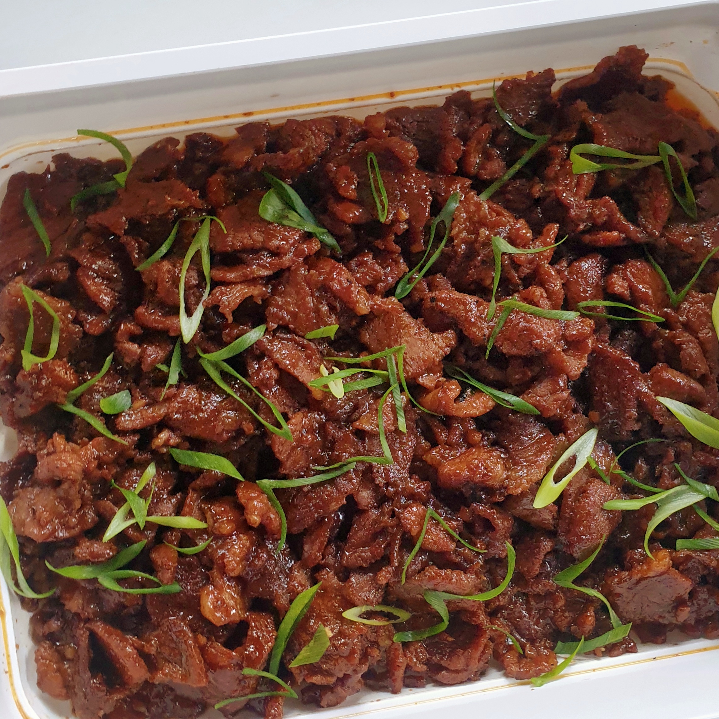 Korean Sweet Spicy Pork - FoodTray2Go Korean Sweet Spicy Pork - FoodTray2Go